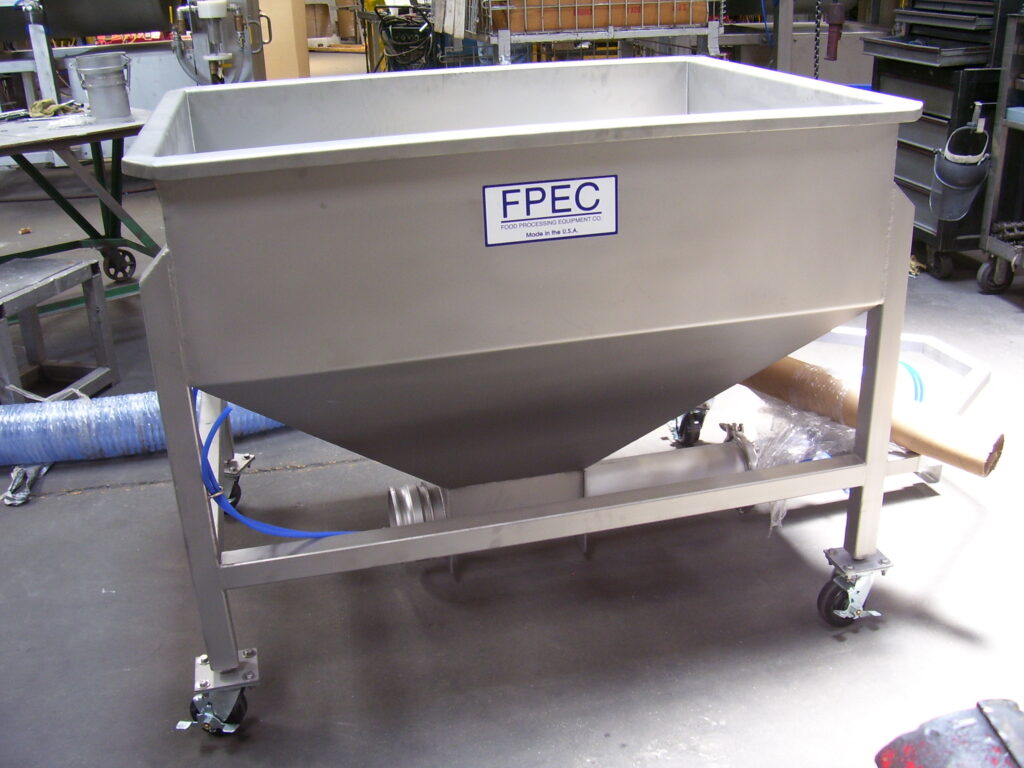 Vacuum Hopper for High-Capacity Food Processing Efficiency | FPEC
