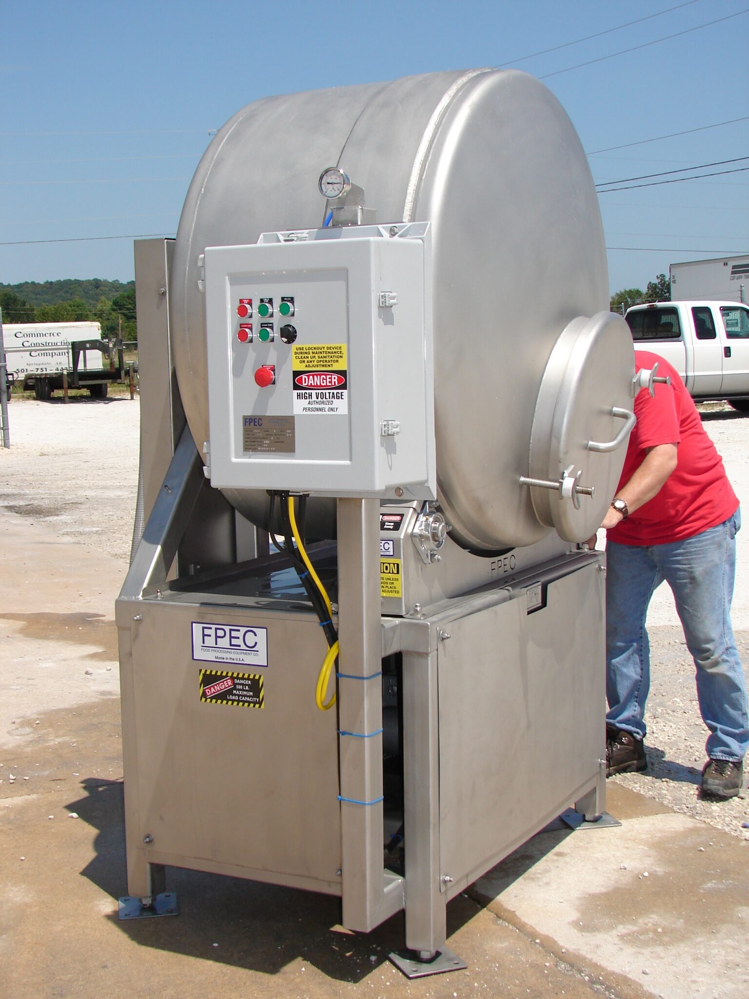 Meat Vacuum Tumbler | FPEC Vacuum Tumblers for Consistent Processing