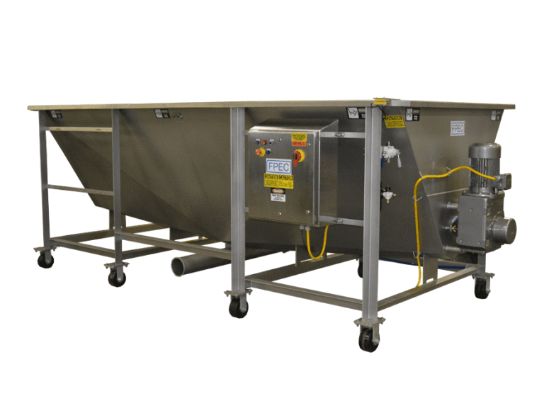 Live Bottom Feed Hopper with Screw Feeders for Bulk Flow | FPEC
